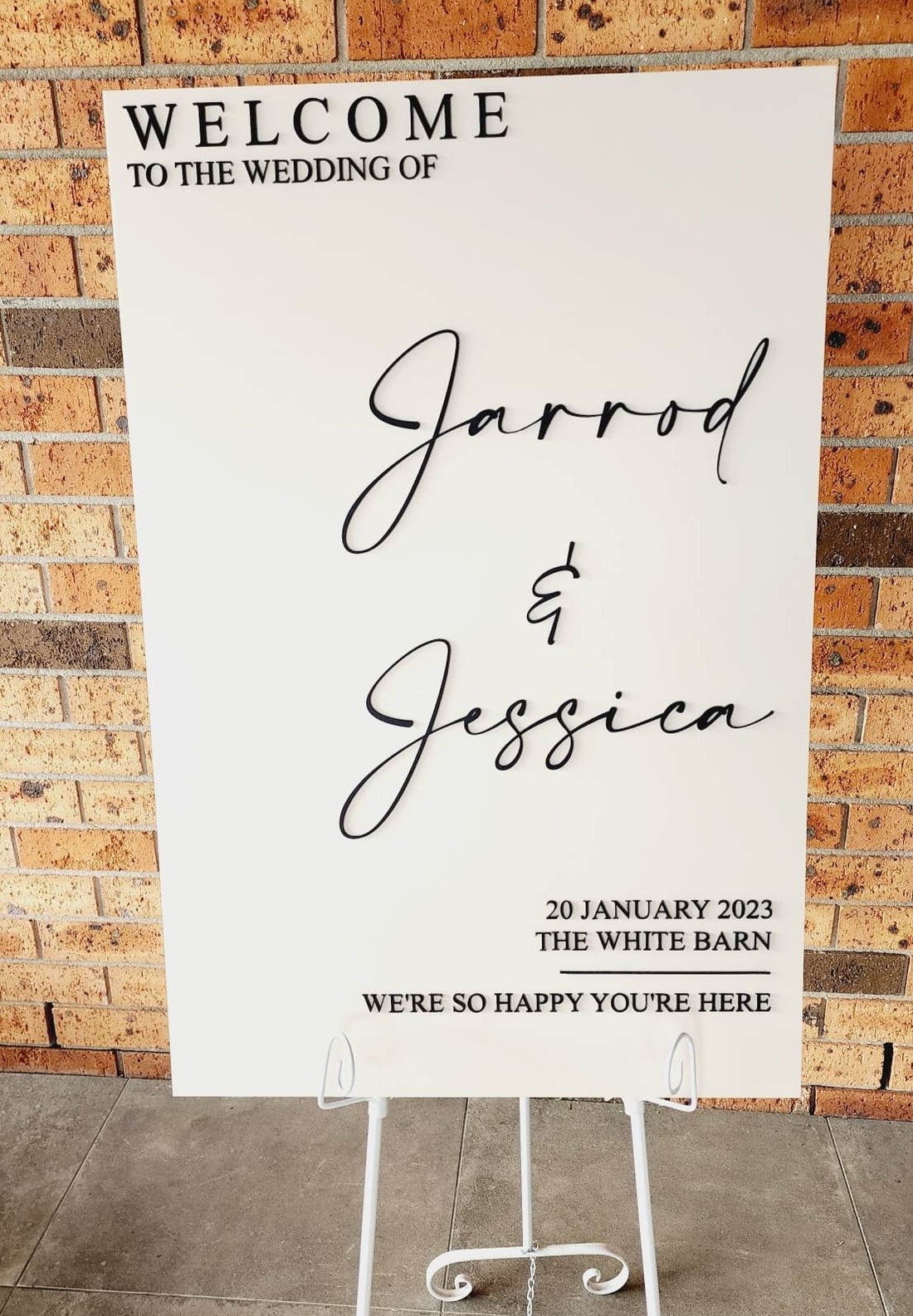 A1 Wedding Welcome Sign – Lilyandcocreations